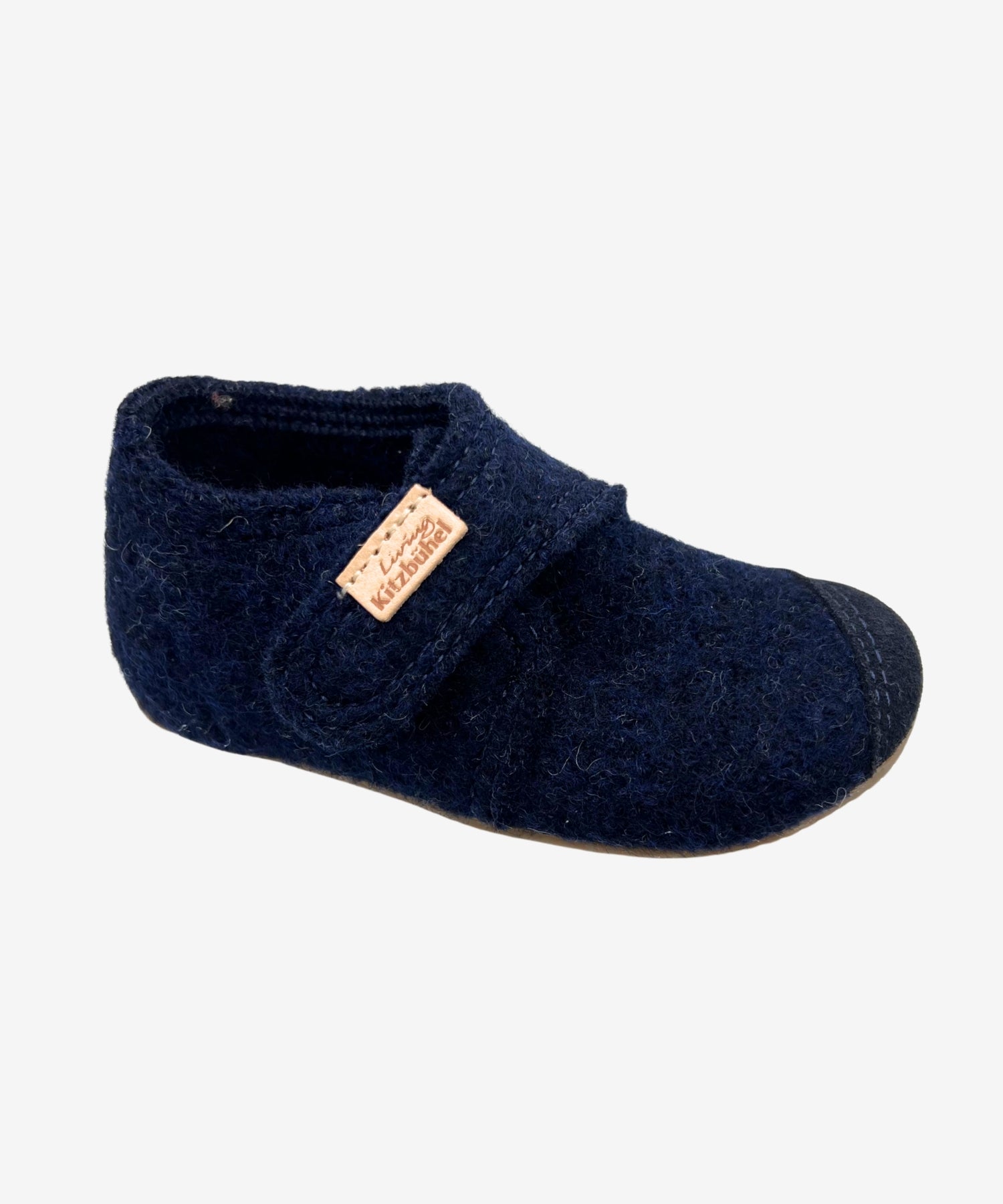 Living Kitzbühel Morning Shoe with Velcro Bambi - Taupe | Kalle ...