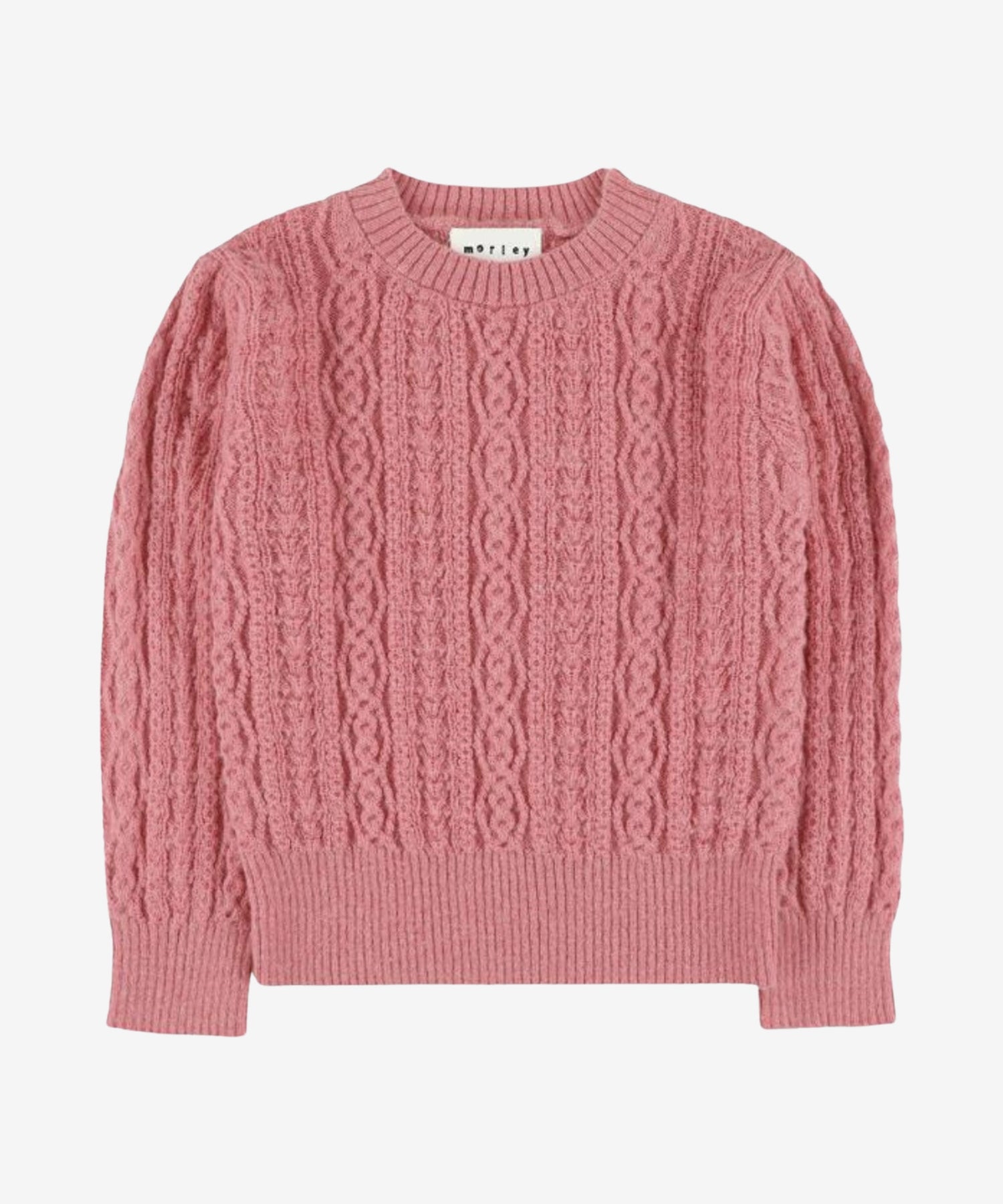 Morley Taco Cable Knit - Rose | Kalle Children's Clothing & Shoes